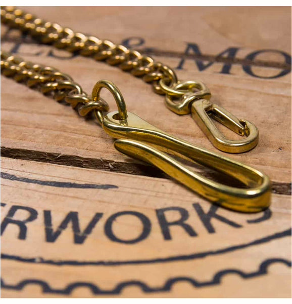 Barnes & Moore - Solid Brass Wallet Chain – Idle Torque