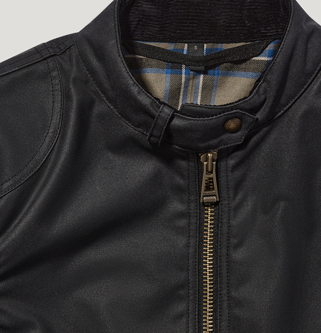 Ladies Bamburgh Motorcycle Jacket - Black - Idle Torque