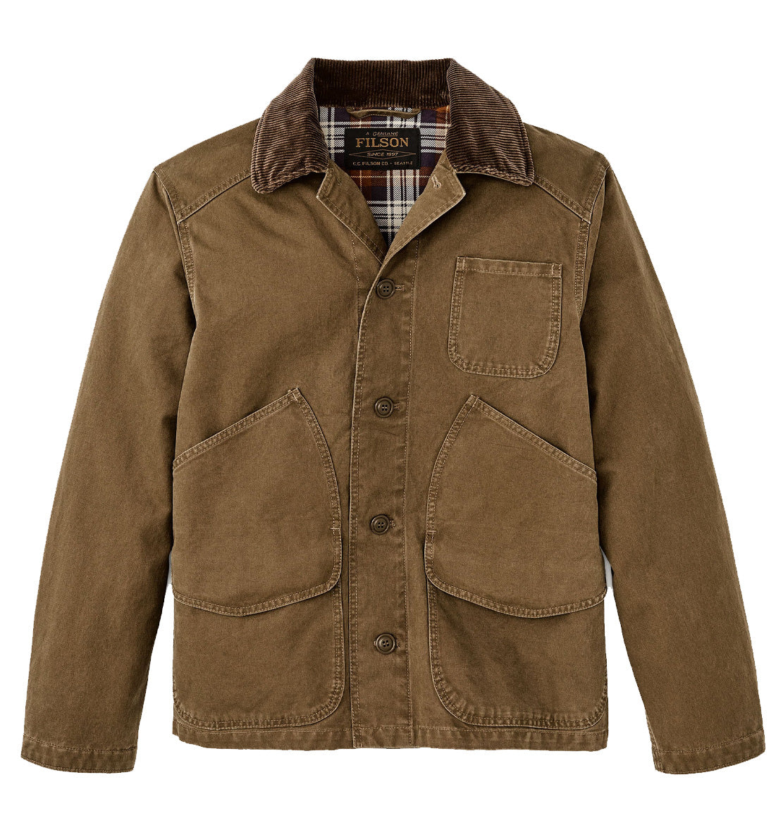 Canvas Outfitter Jacket - Kangaroo - Idle Torque