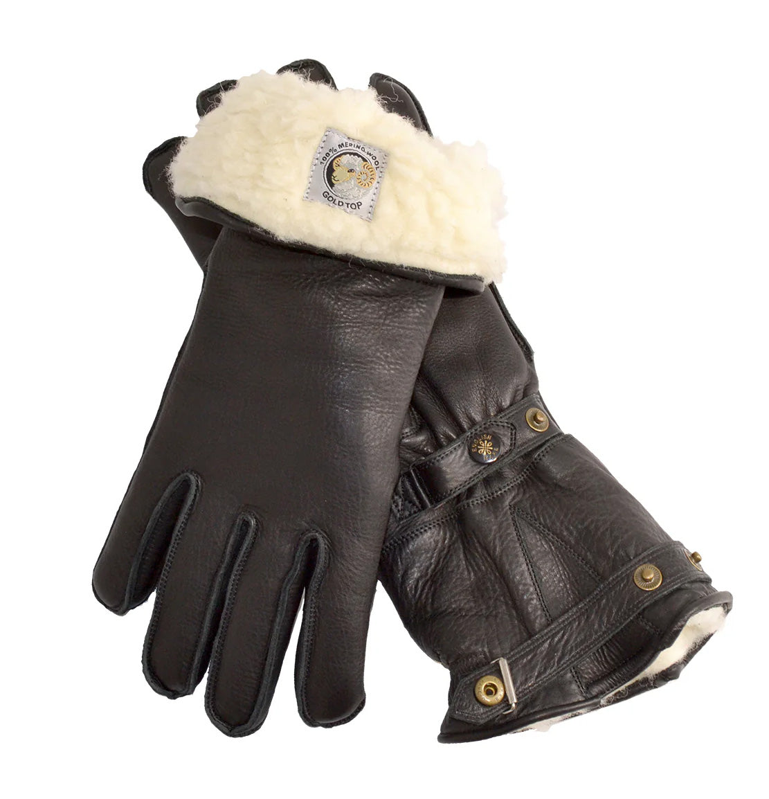 The Merino Wool Lined Windstopper - Black - Idle Torque