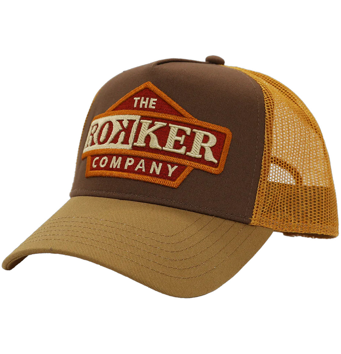 Ridge Trucker Cap - Brown - Idle Torque