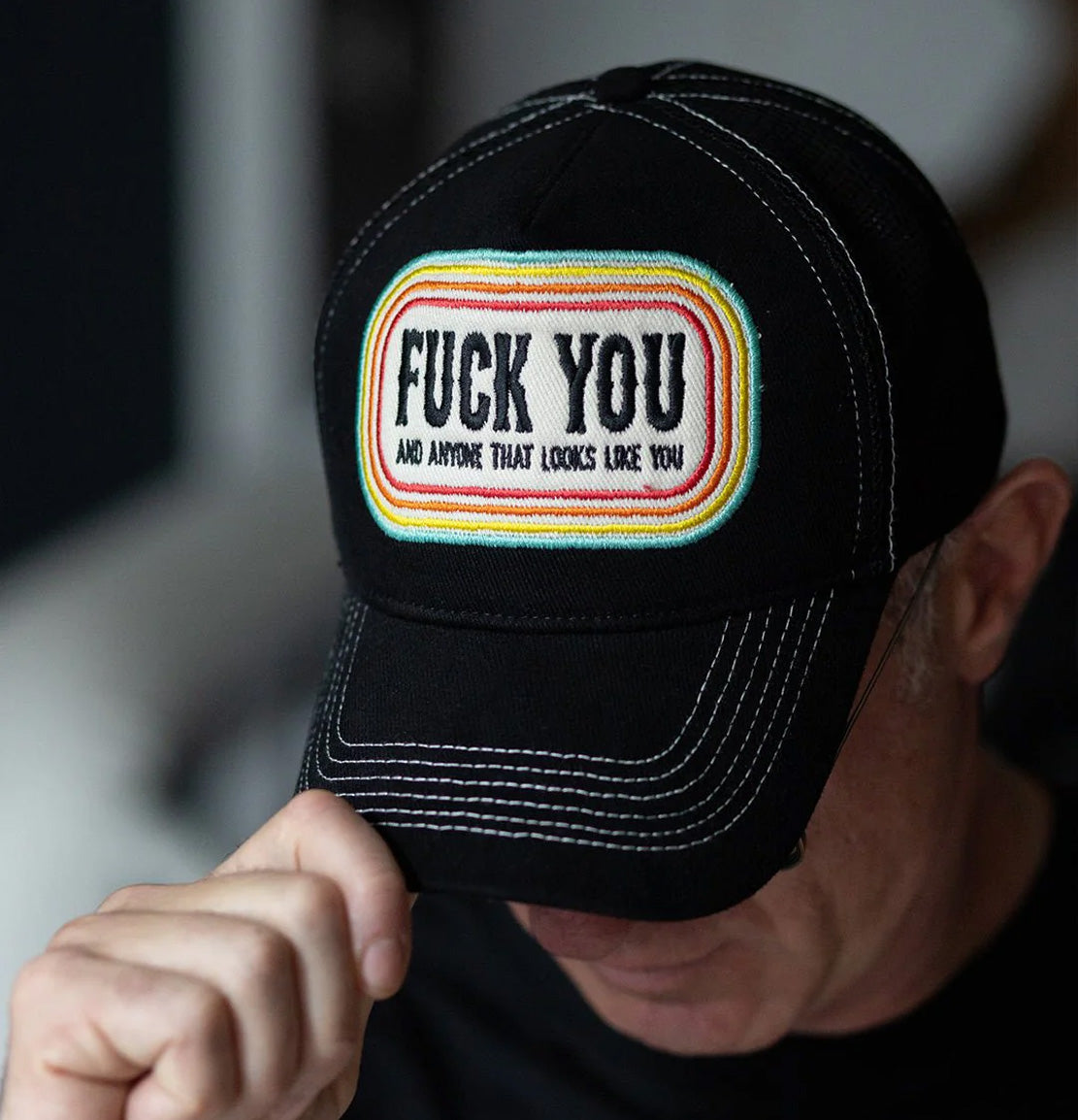 F You Trucker Cap - Idle Torque