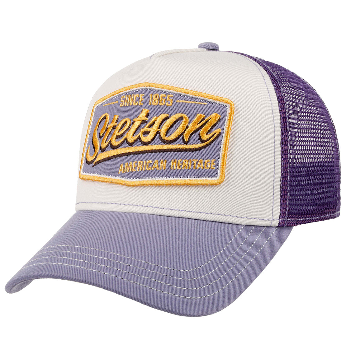 Vintage Trucker Cap - Lilac - Idle Torque