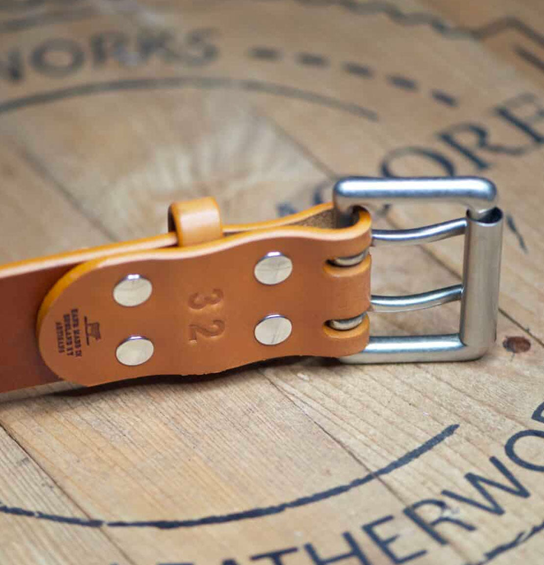 Heavyweight Belt - Tan - Idle Torque