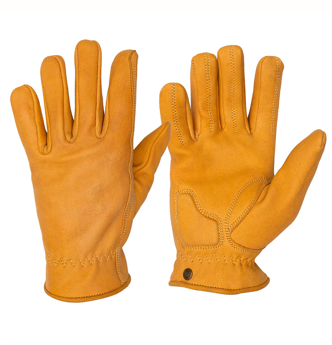 Goldtop - Deerskin Roper Gloves - Short – Idle Torque