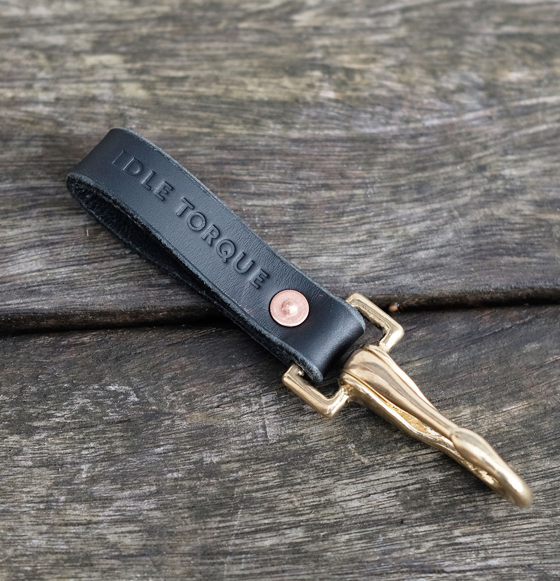Leather Key Strap - Idle Torque