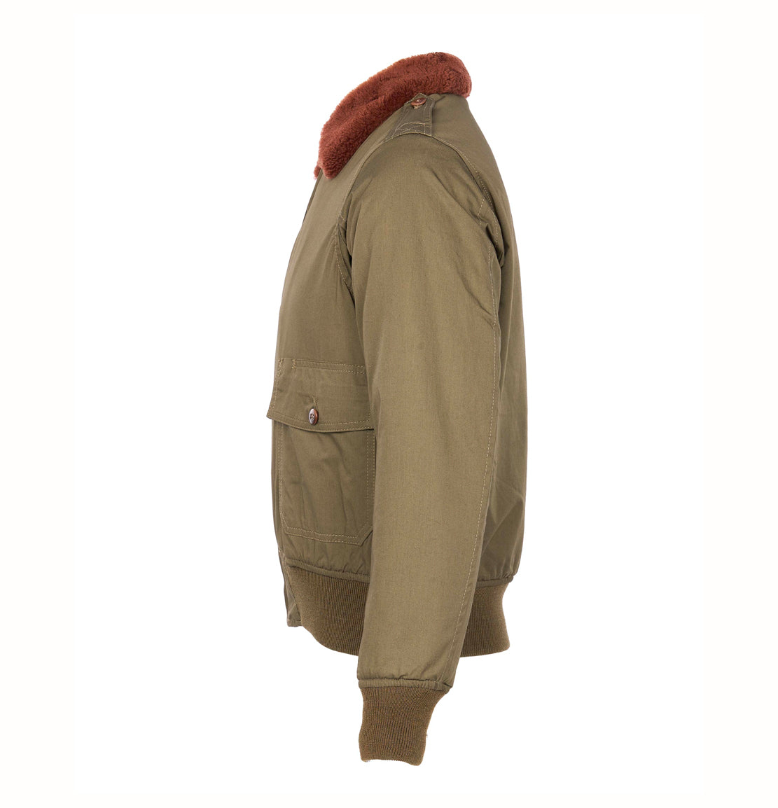 Pike Brothers - 1943 B10 Flight Jacket - Olive Drab – Idle Torque