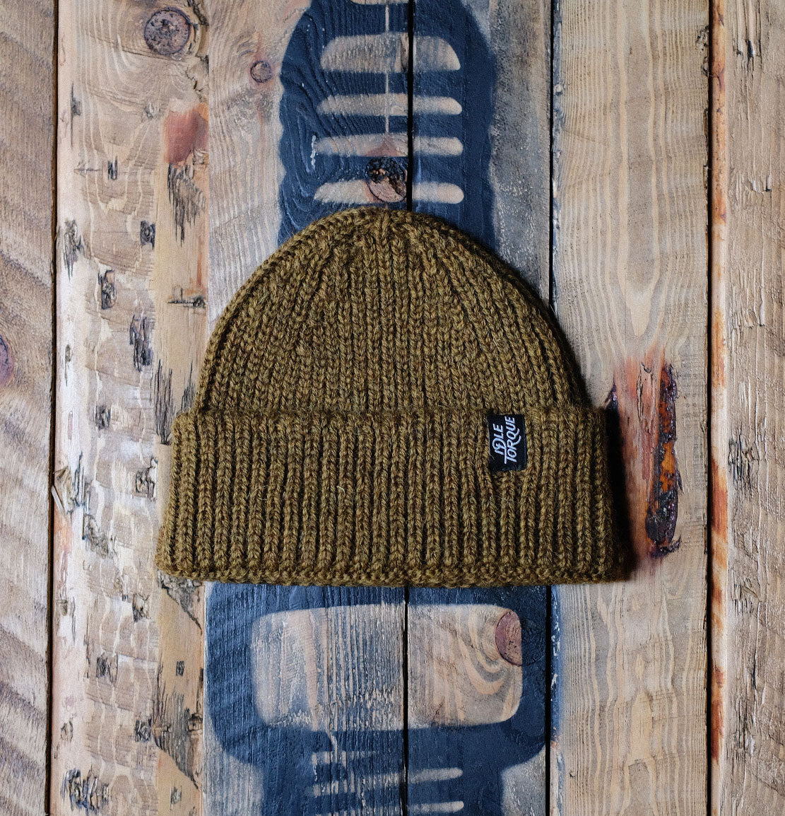 Chunky British Wool Hat - Harvest - Idle Torque