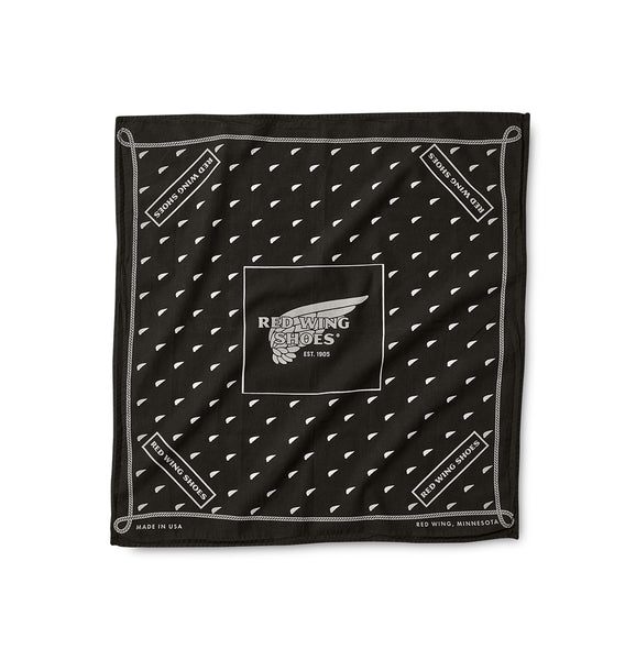 Red Wing Shoes - Bandana - Black – Idle Torque